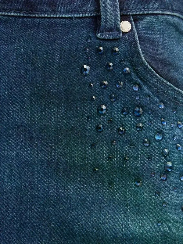 MORGAN Pelo Crystal-embellished Skinny Jeans