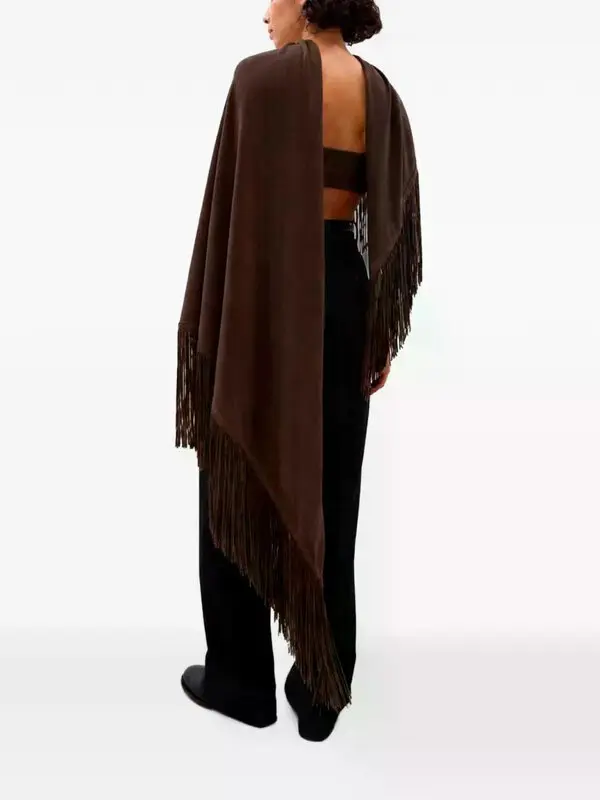 ELY ELY Fringe-trim Shawl