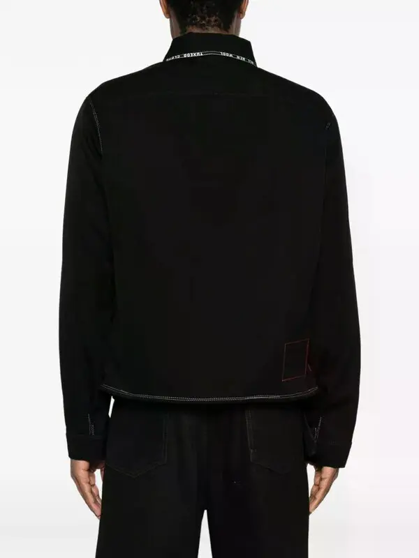 Junya Watanabe X Levi´s Contrast-stitch Logo-print Shirt Jacket