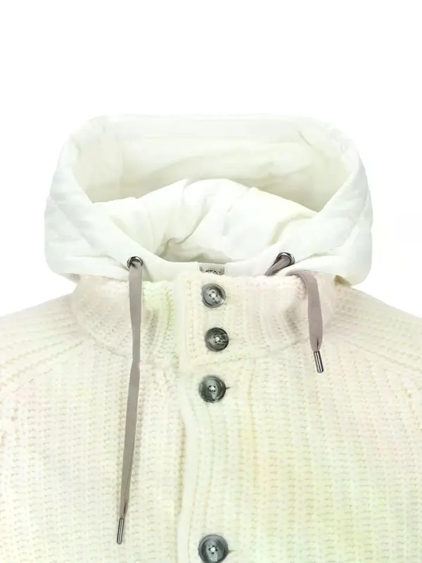 Herno Chunky-knit Hooded Jacket