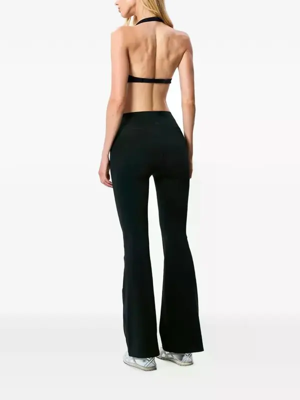 GOD SAVE QUEENS Twist-front Halterneck Legging