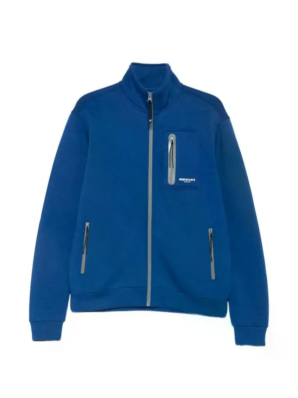 MURPHY&NYE Shore Zip-up Logo-print Sweatshirt