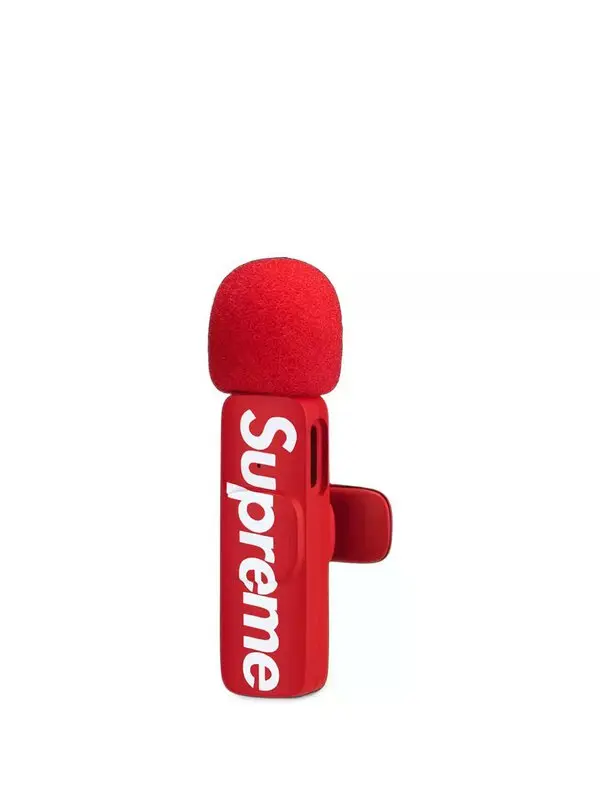 Supreme Logo-print Mini Mics - Red