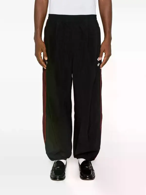 WILLY CHAVARRIA Logo-embroidered Side-stripe Track Pants