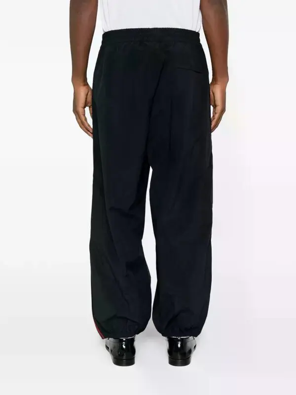 WILLY CHAVARRIA Logo-embroidered Side-stripe Track Pants