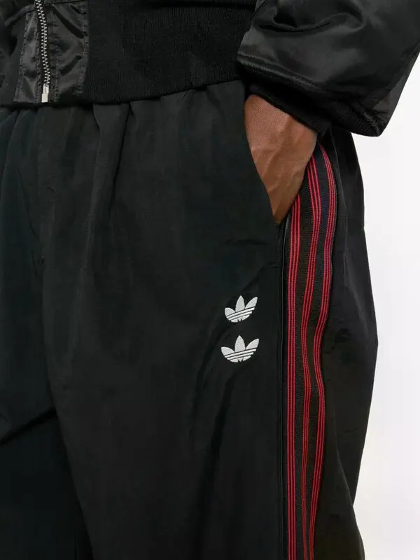 WILLY CHAVARRIA Logo-embroidered Side-stripe Track Pants