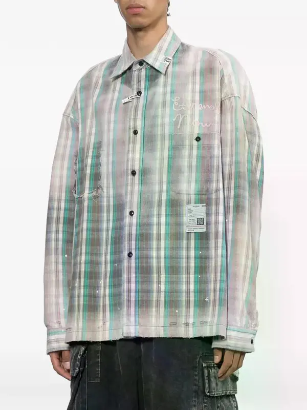 Mihara Yasuhiro Check Shirt
