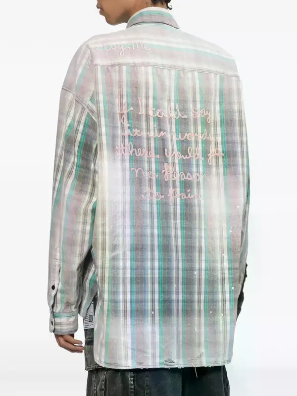 Mihara Yasuhiro Check Shirt