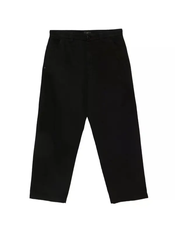 Paul & Shark Straight-leg Cotton Trousers