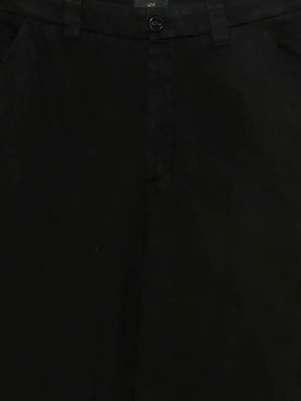Paul & Shark Straight-leg Cotton Trousers