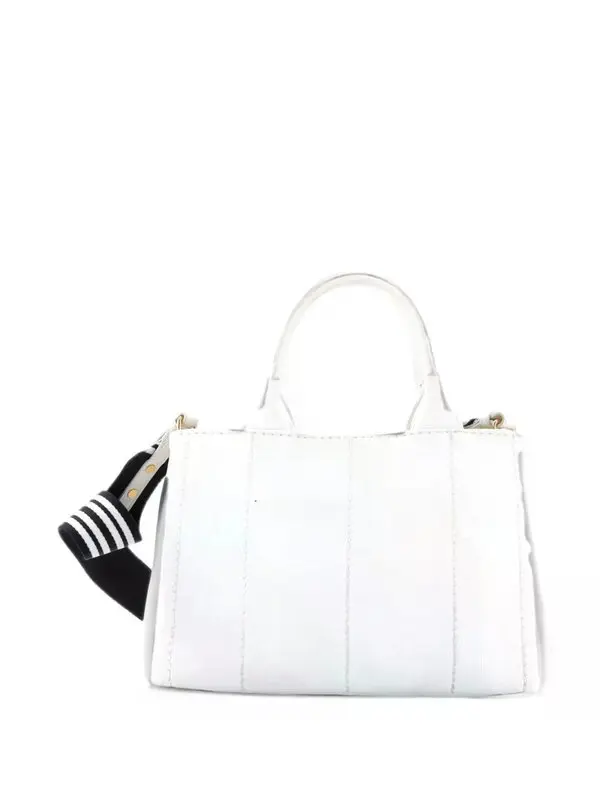 Prada Canapa Convertible Canvas Mini Tote Bag