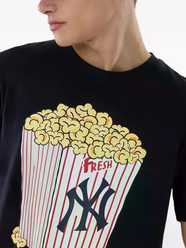 New Era X Mlb Boston Red Sox Popcorn-print T-shirt
