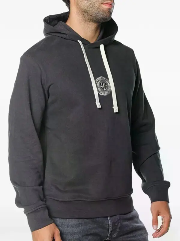 Armani Exchange Logo-patch Drawstring Hoodie