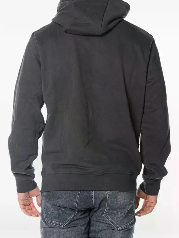 Armani Exchange Logo-patch Drawstring Hoodie