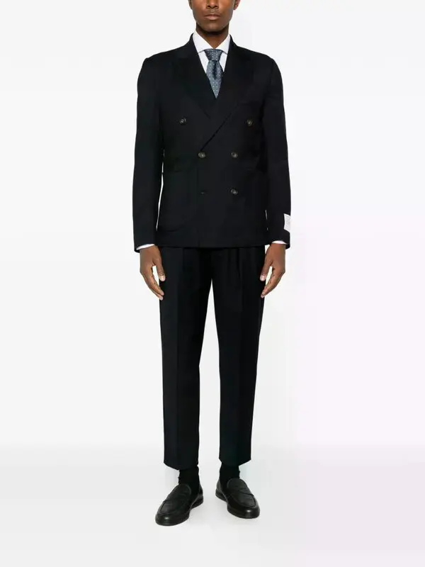 Imperial Double-breasted Peak-lapel Suit
