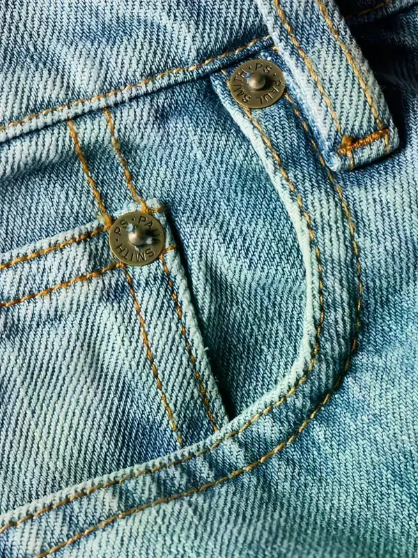 Paul Smith Faded-wash Straight-leg Jeans