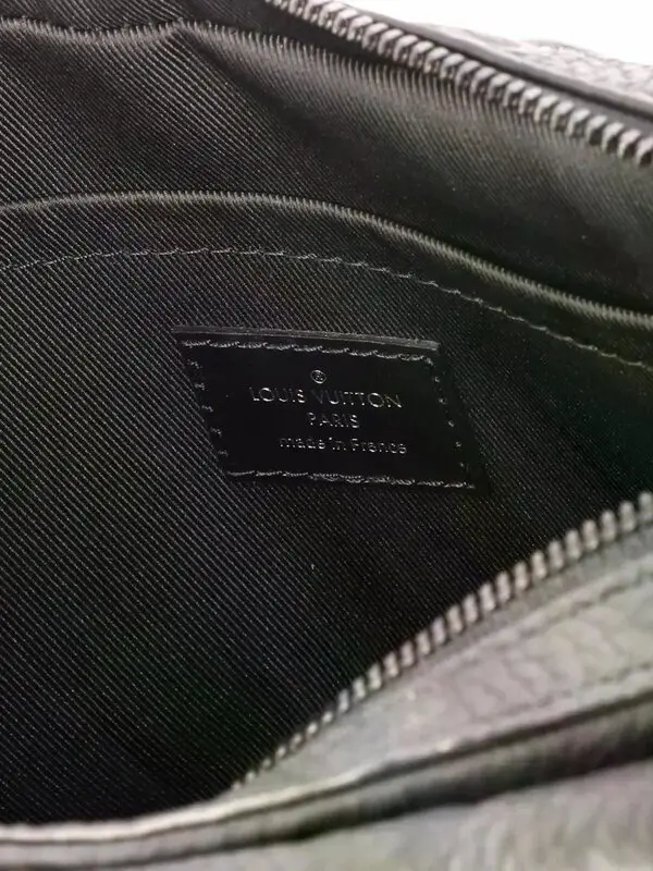 LOUIS VUITTON Steamer Messenger Bag Monogram Taurillon Leather Crossbody Bag