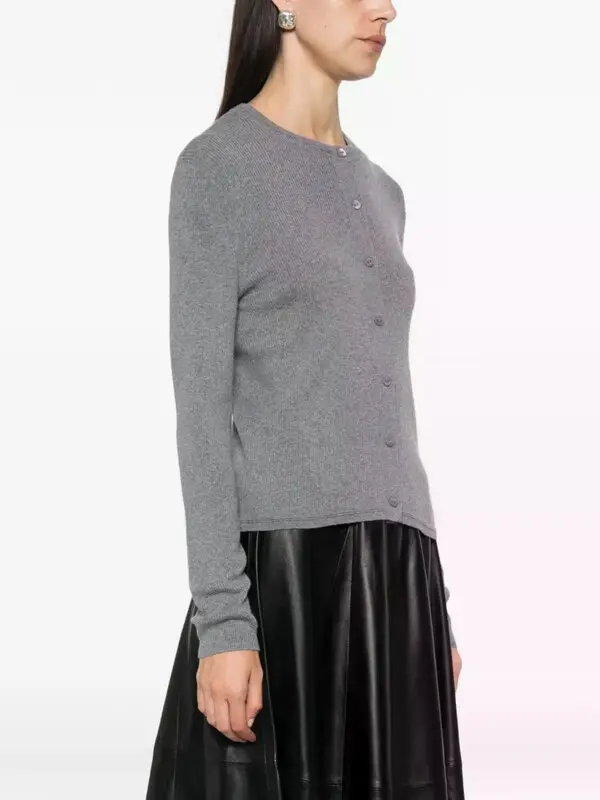 LISA YANG Abeena Ribbed-knit Cardigan