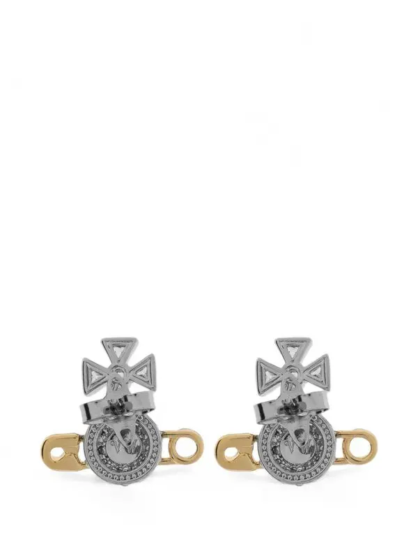VIVIENNE WESTWOOD Hectorina Orb Earrings - Silver