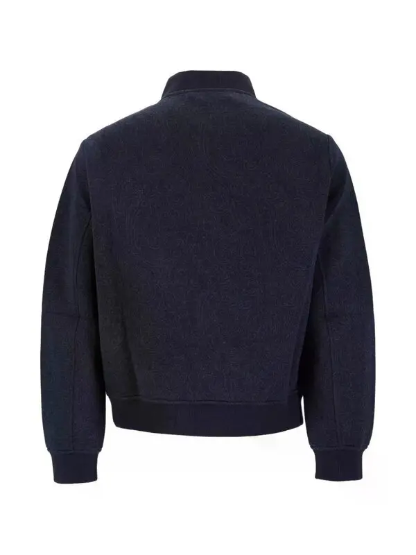 Etro Jacquard Bomber Jacket With Arnica Motif