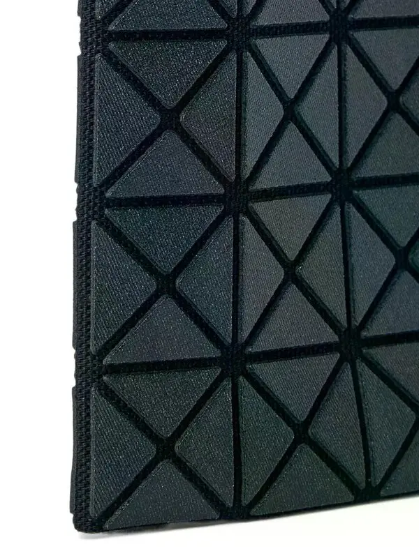 Issey Miyake Geometric-embossed Card Holder