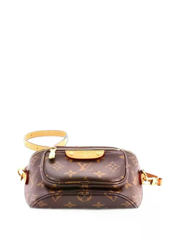 LOUIS VUITTON Bum Bag Monogram Canvas Mini Belt Bag