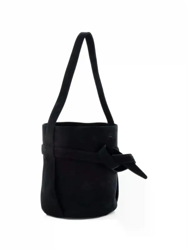 THE ROW Leo Nubuck Mini Bucket Bag