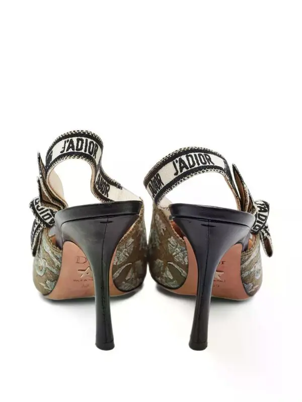 Dior J'adior Jacquard Slingback Pumps