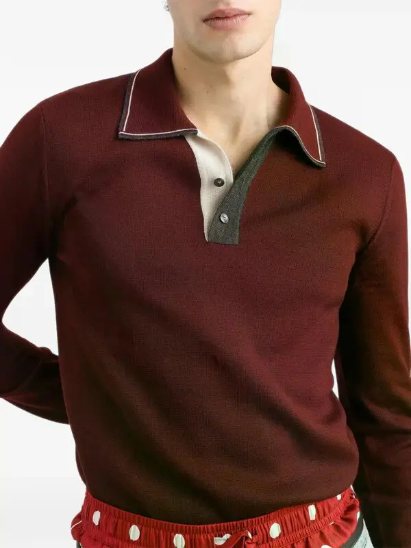 Dolce & Gabbana Wool Polo Shirt