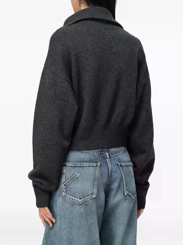 Coperni Quarter-zip Knitted Sweater
