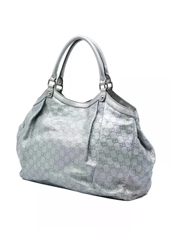 Gucci 2016-2026 Large Guccissima Sukey Tote Bag