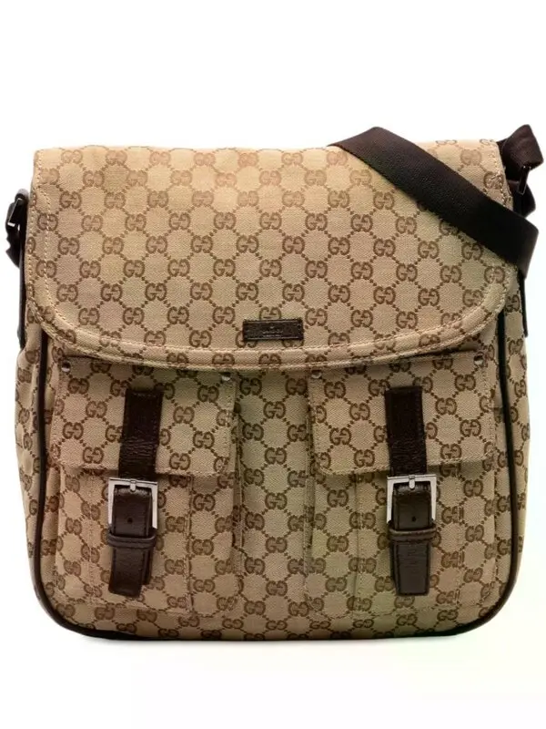 Gucci 2000-2015 Gg Canvas Crossbody Bag