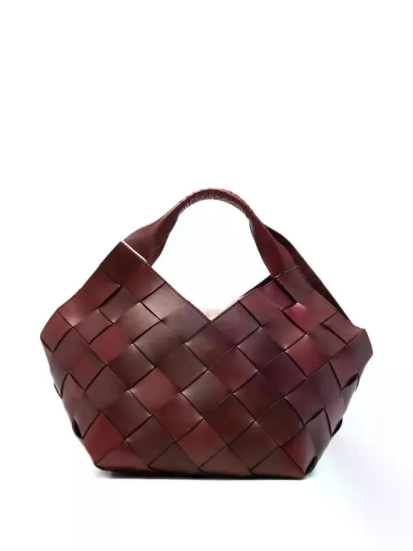 Dragon Diffusion Woven Leather Tote Bag