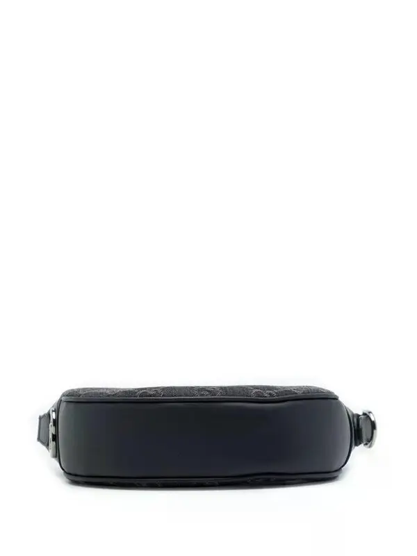 Gucci 2016-2026 Mini Gg Denim Ophidia Shoulder Bag - Black