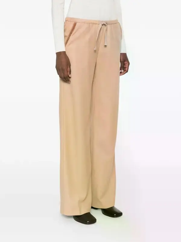 Herno Drawstring Wide-leg Trousers