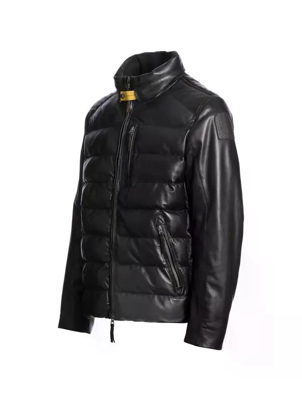 PARAJUMPERS Ernie Padded Leather Jacket