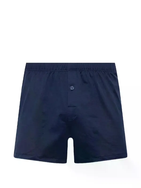 Hanro Button-front Cotton Boxer