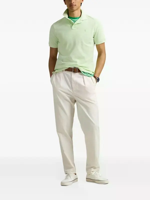 Polo Ralph Lauren Logo-embroidered Cotton Polo Shirt