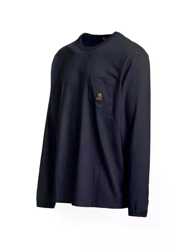 PARAJUMPERS Caspian Logo-patch Long-sleeve T-shirt