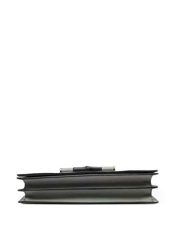 Gucci 2016-2026 Leather Lady Bamboo Shoulder Bag