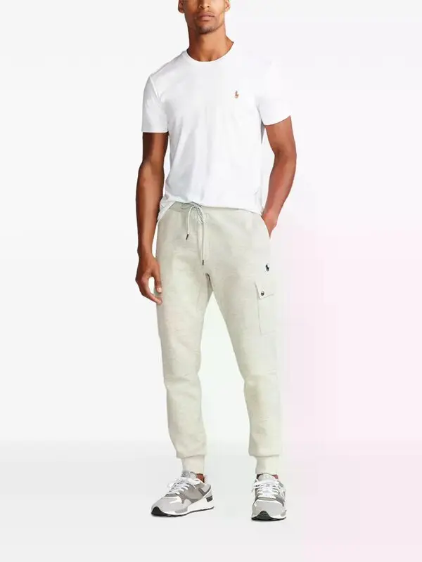 Polo Ralph Lauren Logo-embroidered Cargo Pants - Grey