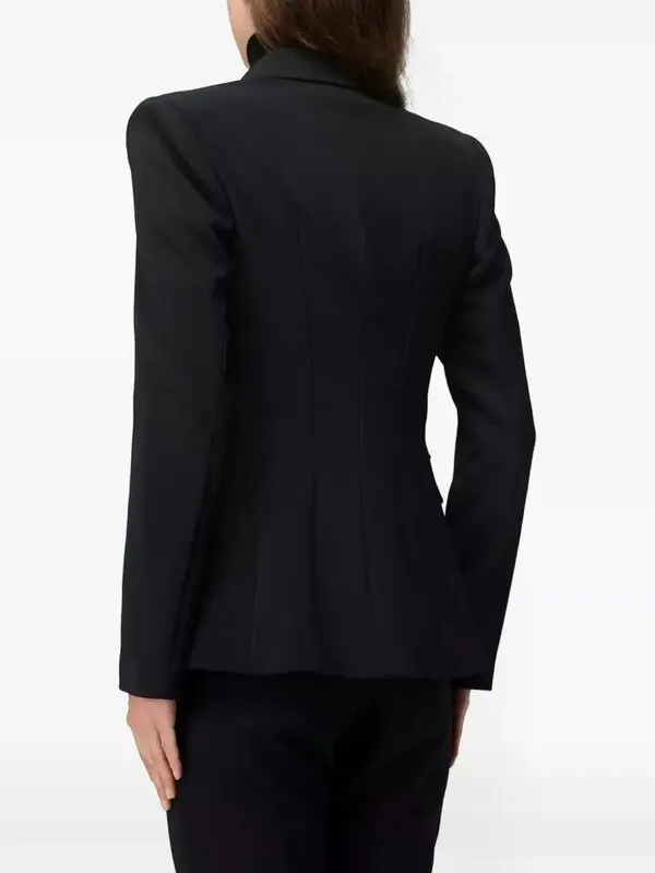 Elisabetta Franchi Jacket In Double Layer Stretch Crêpe Fabric
