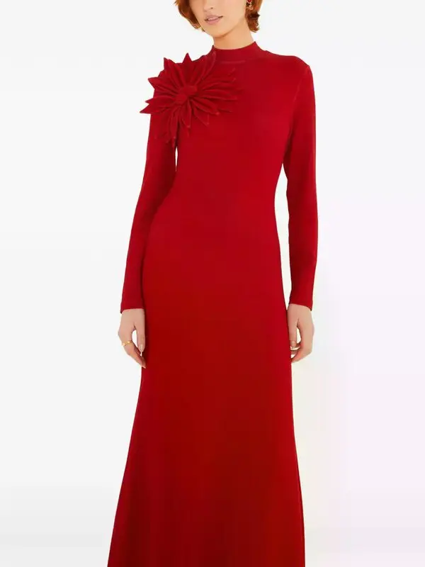 Farm Rio Long-sleeve Flowe Maxi Dress