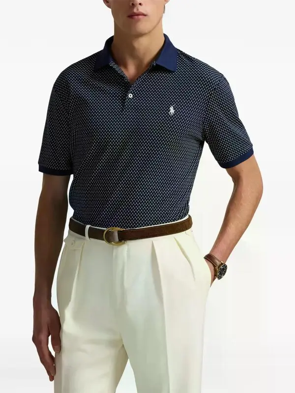 Polo Ralph Lauren Classic Fit Dot Soft Cotton Polo Shirt