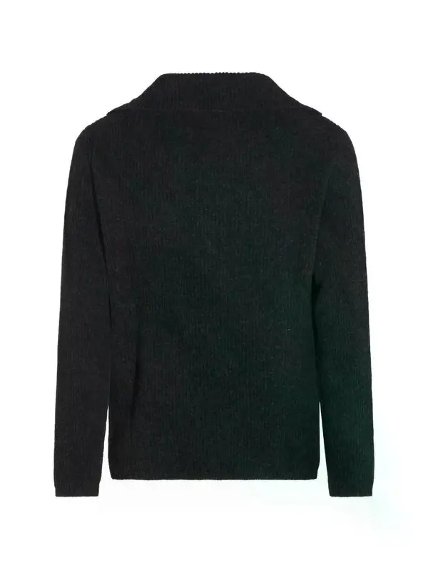 Altea Ribbed-knit Notched-lapel Cardigan