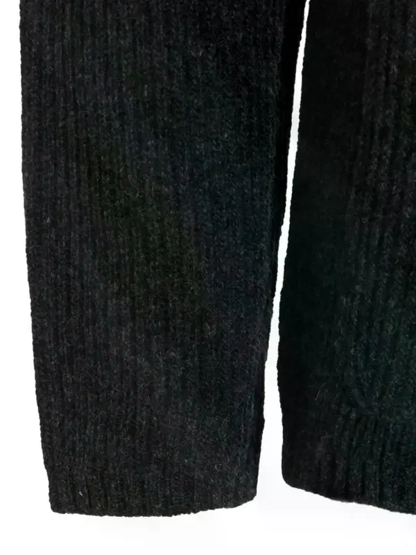 Altea Ribbed-knit Notched-lapel Cardigan