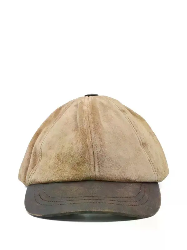 FOUND Suede Leather Baseball Cap
