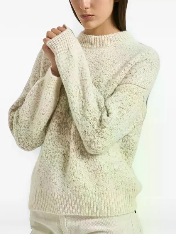 Peserico Sequin-embellished Bouclé-knit Sweater