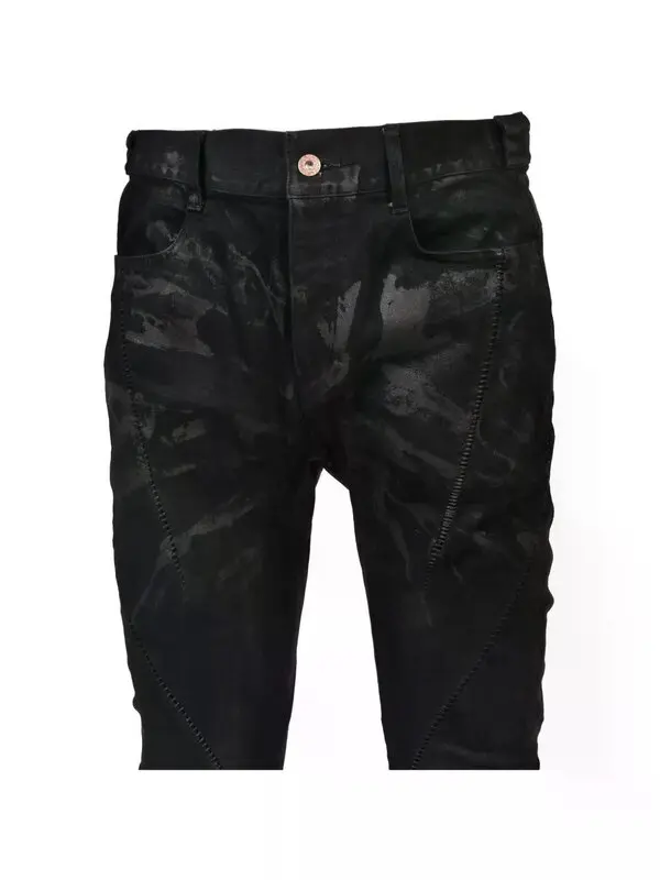 D HYGEN Waxed Overlock Jeans