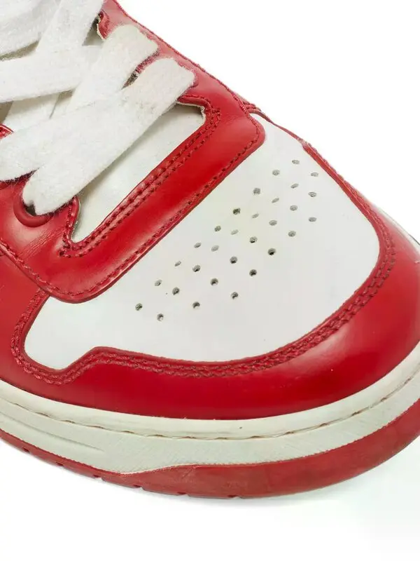 Prada Downtown Leather Sneakers